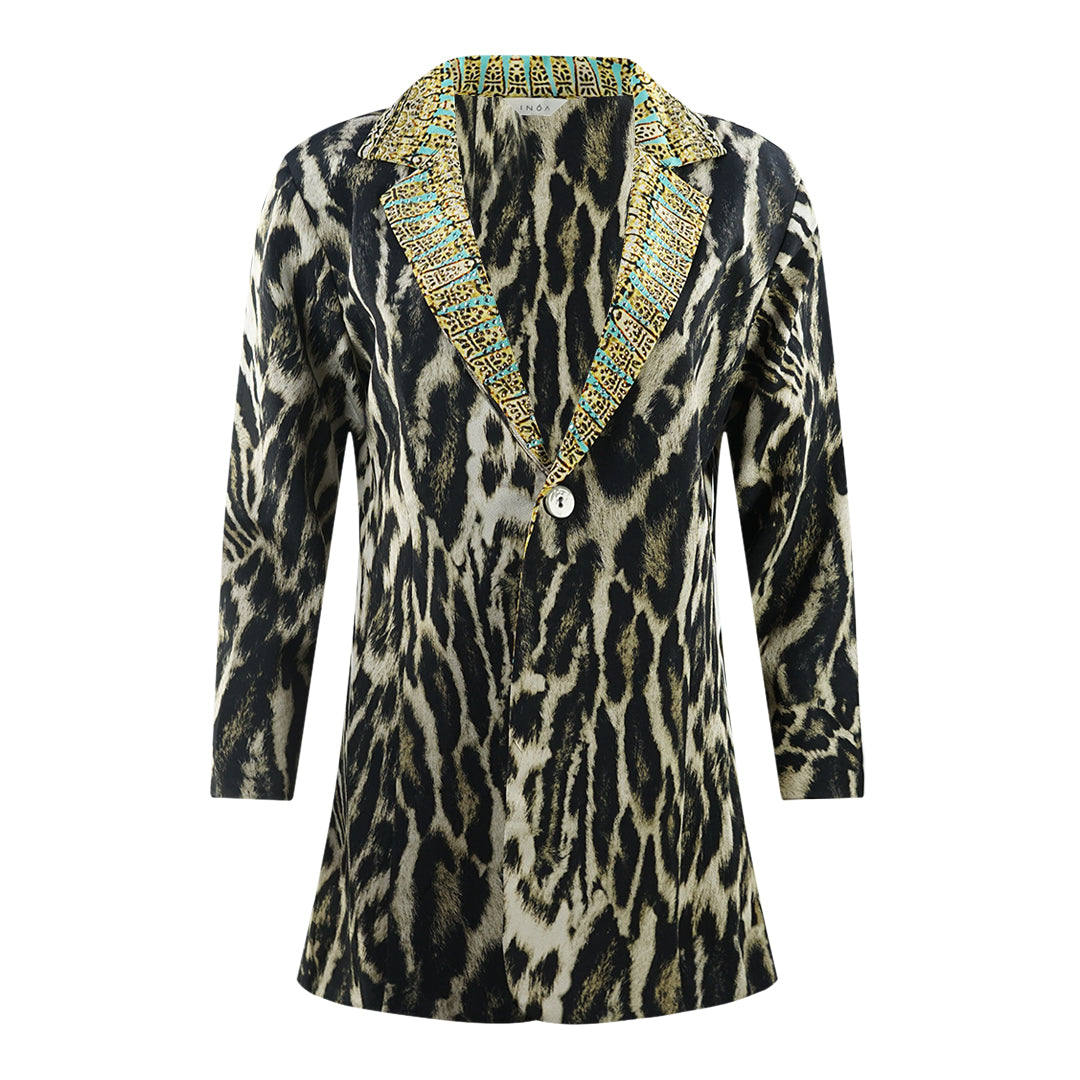 Inoa Siberia 192 Animal Print Grey Jacket – Nova Clothing